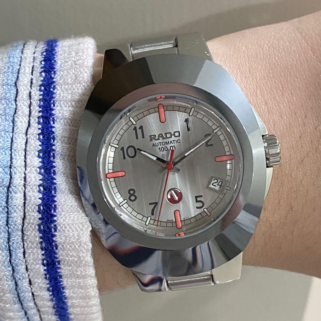 RADO DiaStar “Silver” Tritium Dial Titanium XL/39mm, Luxury, Watches on ...