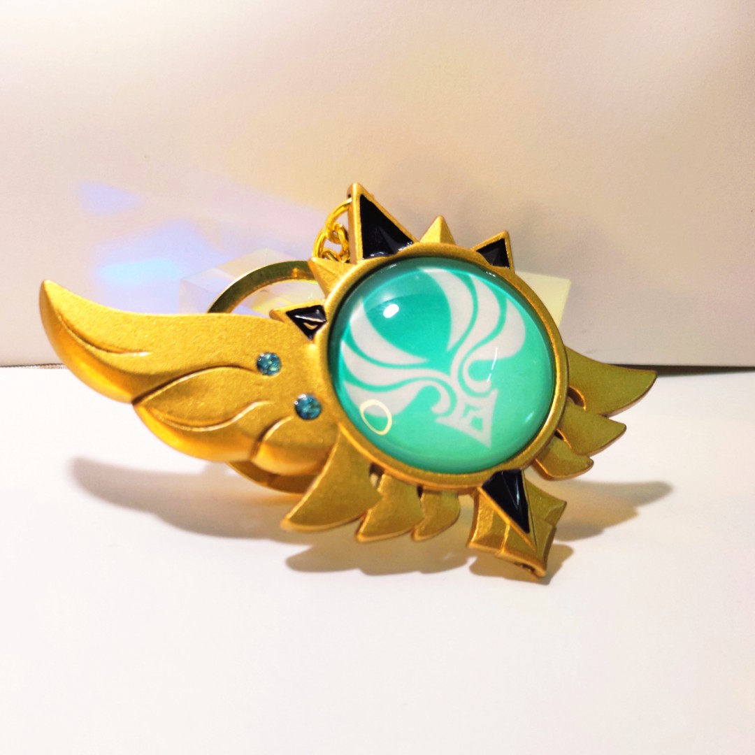 [PO CLOSED] Genshin Impact Vision keychain Venti Anemo Archon., Hobbies ...