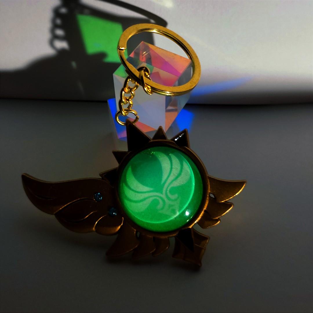 [PO CLOSED] Genshin Impact Vision keychain Venti Anemo Archon., Hobbies ...