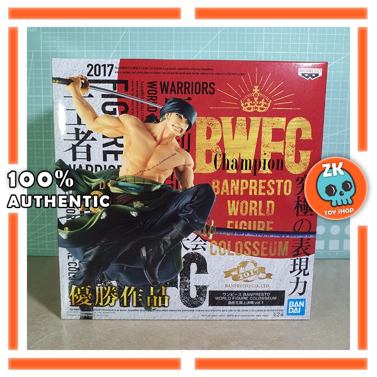 Roronoa Zoro (MISB) One Piece BWFC Vol. 1 (2017) by Banpresto, Hobbies ...