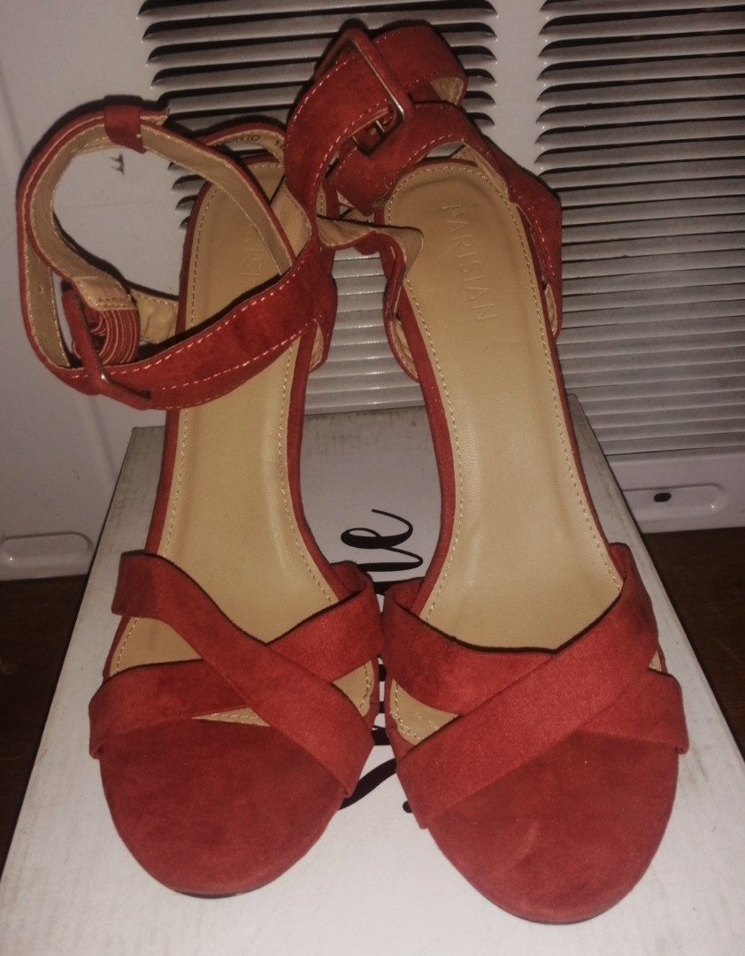 Rust Heels, Women's Fashion, Footwear, Heels on Carousell