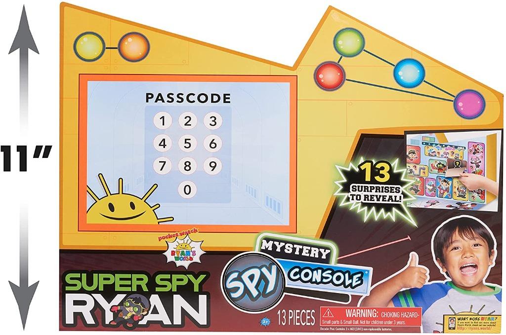 Ryan's World Super Spy Ryan Golden Console, Hobbies & Toys, Toys ...