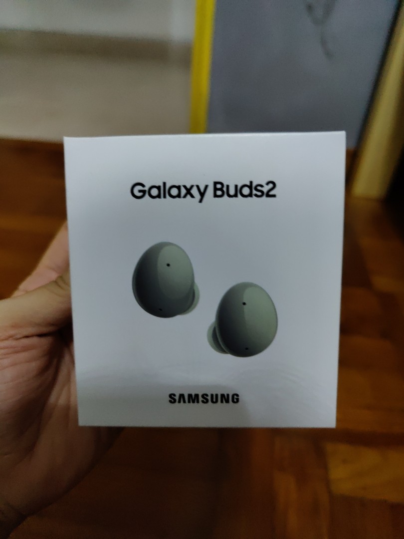 Samsung Galaxy Buds 2 Olive wireless earphones green, Audio, Earphones ...