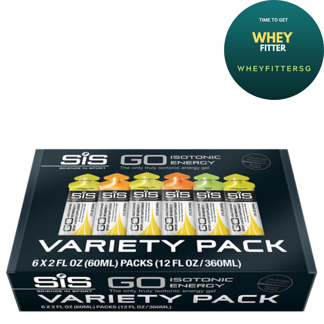 Science in Sport SiS Isotonic Energy Gel (6 pack), Health & Nutrition ...