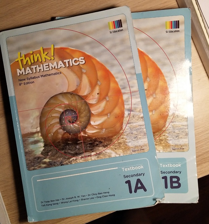 Secondary 1 Think! Mathematics New Syllabus 8th Edition 1A & 1B ...