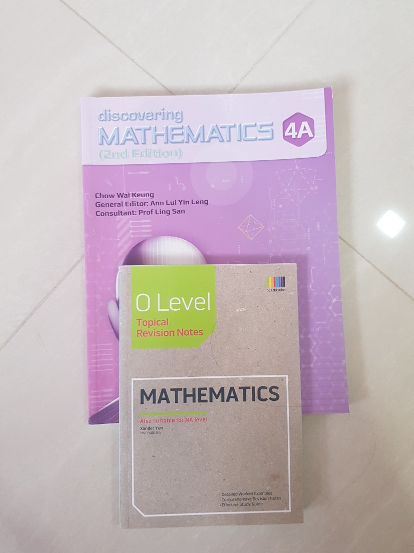 Secondary 4 Discovering Mathematics E Math textbook, Hobbies & Toys ...