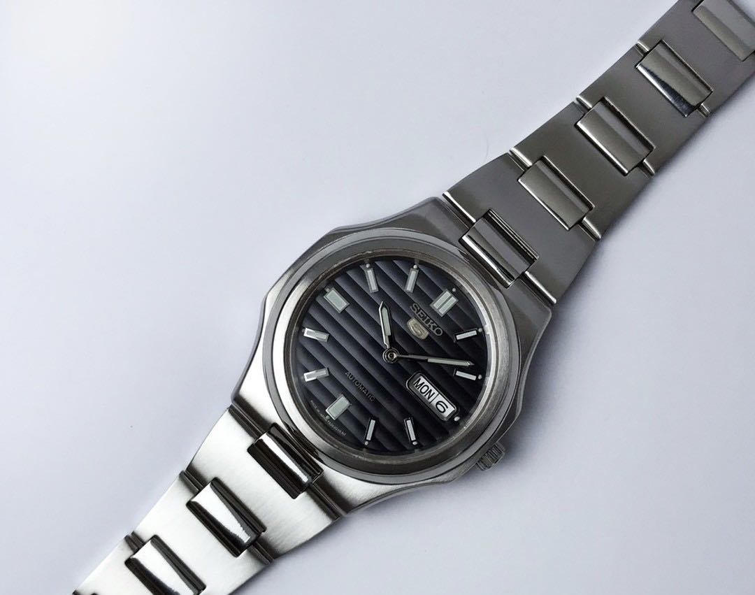 Seiko SNKK45 Jumbo Nautilus Mod with NH36 Movement upgrade, Men's ...