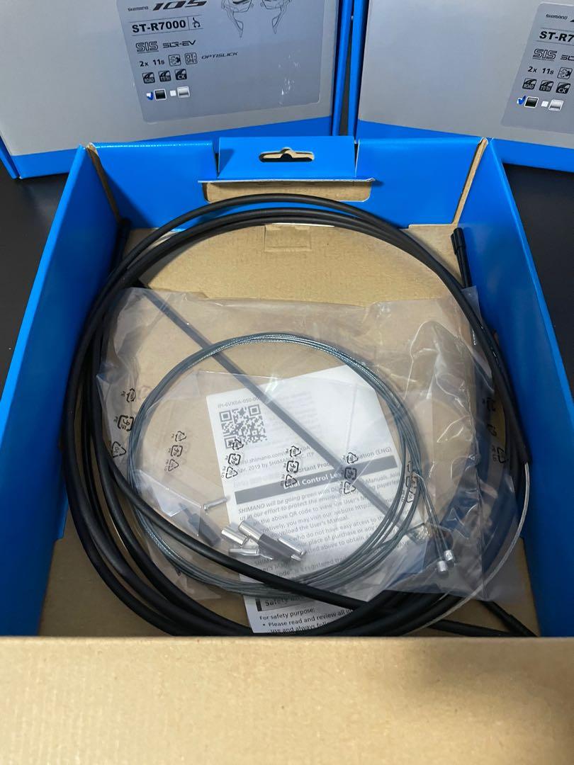 Shimano 105 R7000 shifter set with Cables and housing, Sports Equipment ...