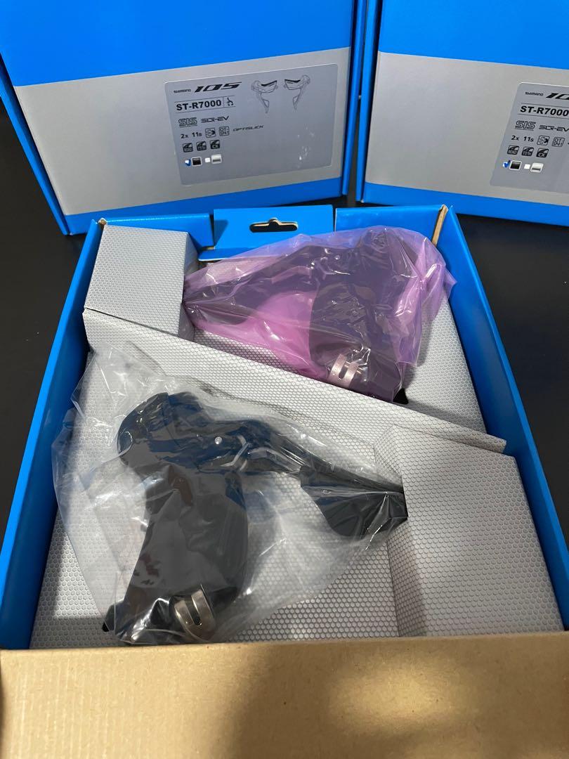 Shimano 105 R7000 shifter set with Cables and housing, Sports Equipment ...