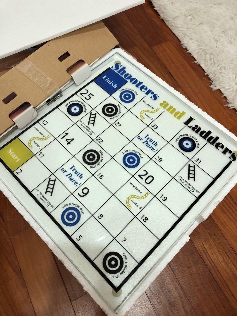 Shooters and Ladders Drinking Game, Hobbies & Toys, Toys & Games on ...