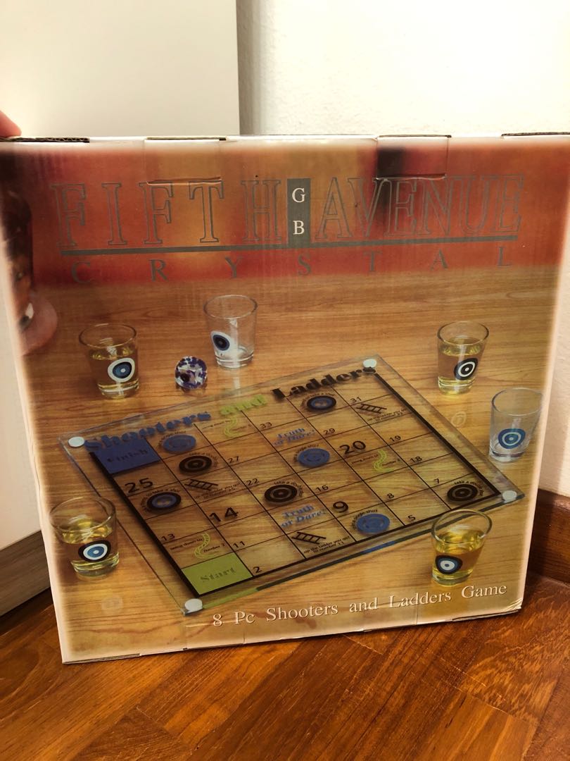 Shooters and Ladders Drinking Game, Hobbies & Toys, Toys & Games on ...