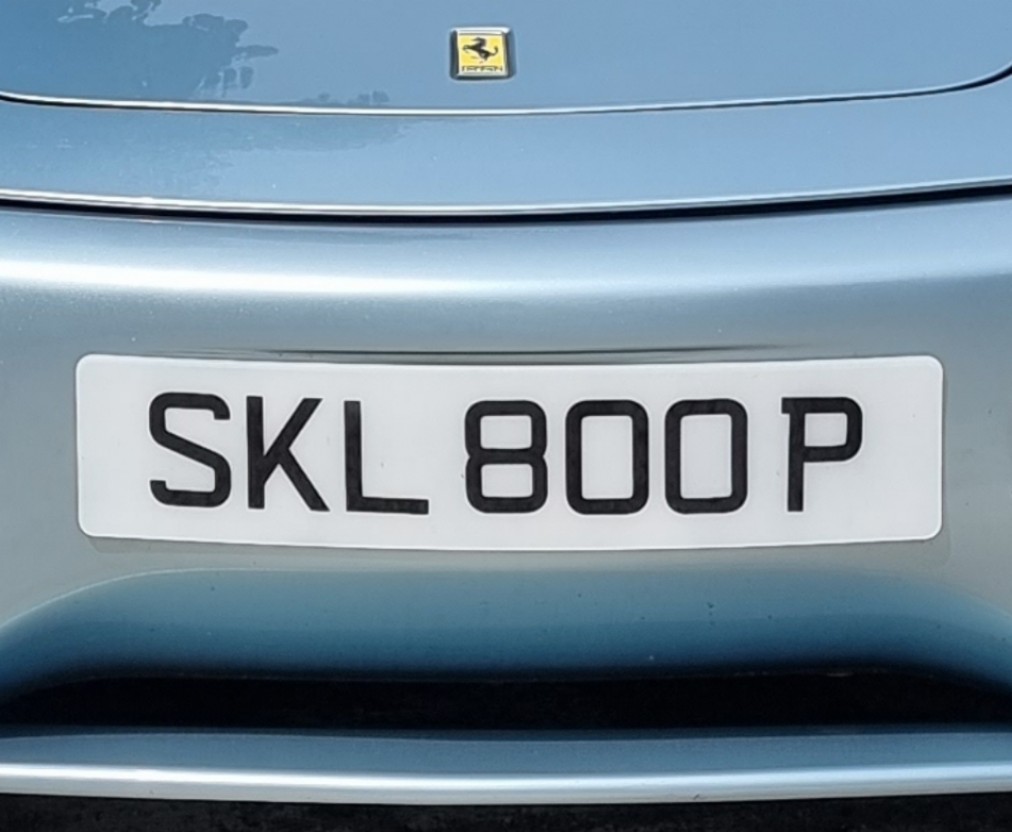 SKL800P Bidded Car Plate, Car Accessories, Car Plates on Carousell