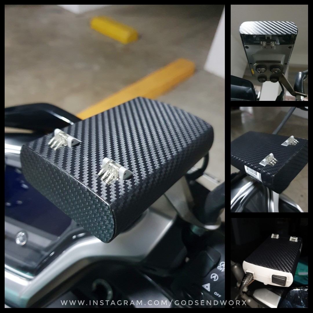 $10 Slim IU Sticker (Buy 1 Free 1), Motorcycles, Motorcycle Accessories ...