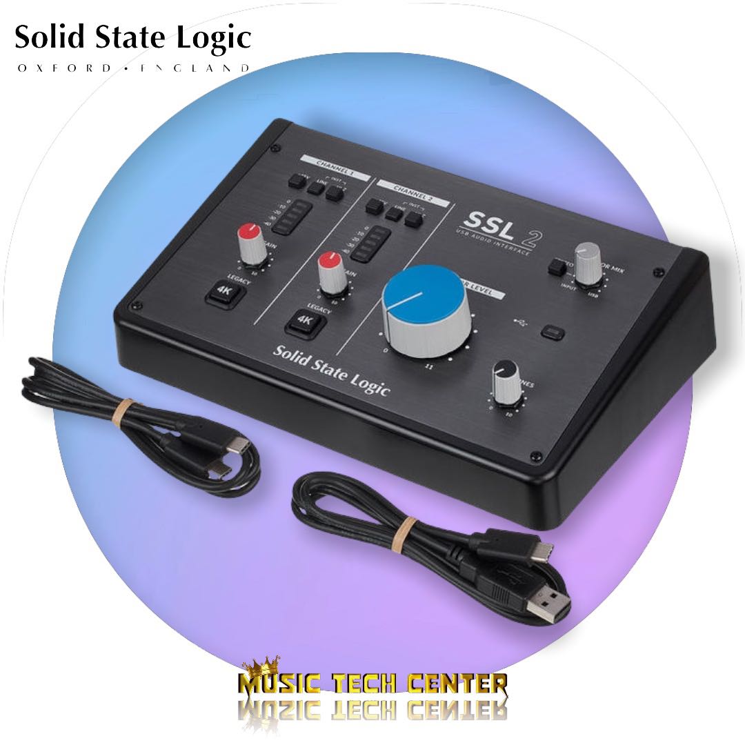 Solid State Logic SSL2 4K USB Audio Interface 2x2 USB Type-C, Audio, Other Audio Equipment on ...