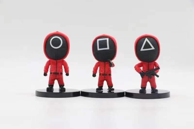 Squid game garage kit set 6pcs, Hobbies & Toys, Toys & Games on Carousell