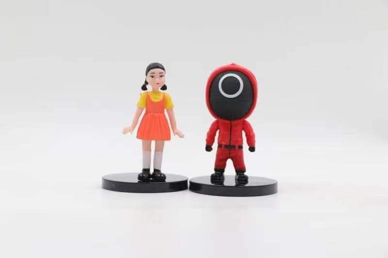 Squid game garage kit set 6pcs, Hobbies & Toys, Toys & Games on Carousell