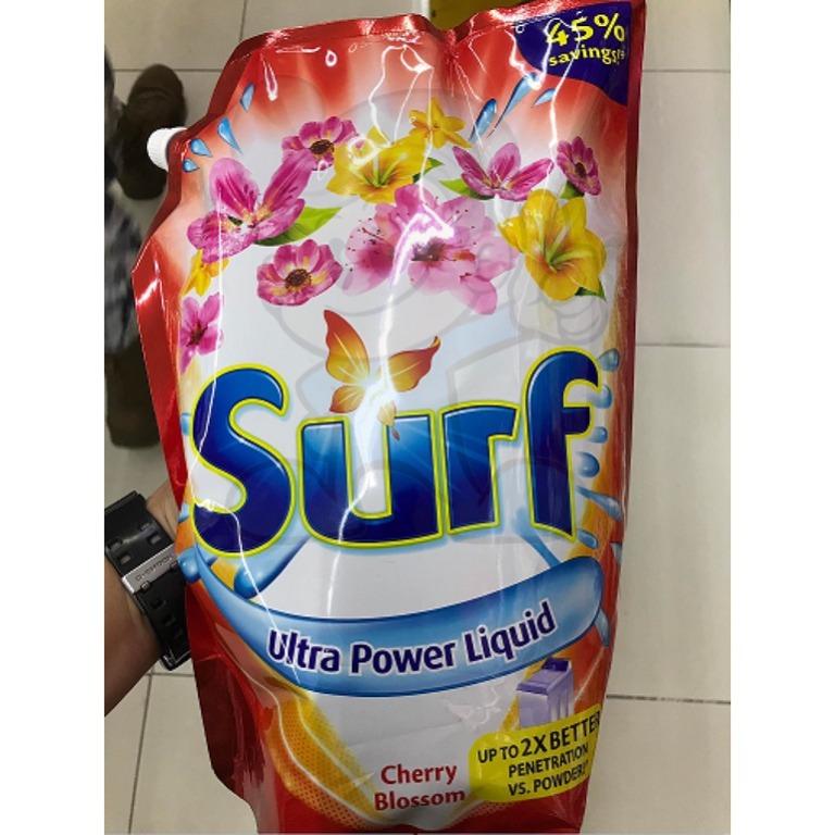 Surf Cherry Blossom Laundry Liquid Detergent 2.5L, Furniture & Home ...