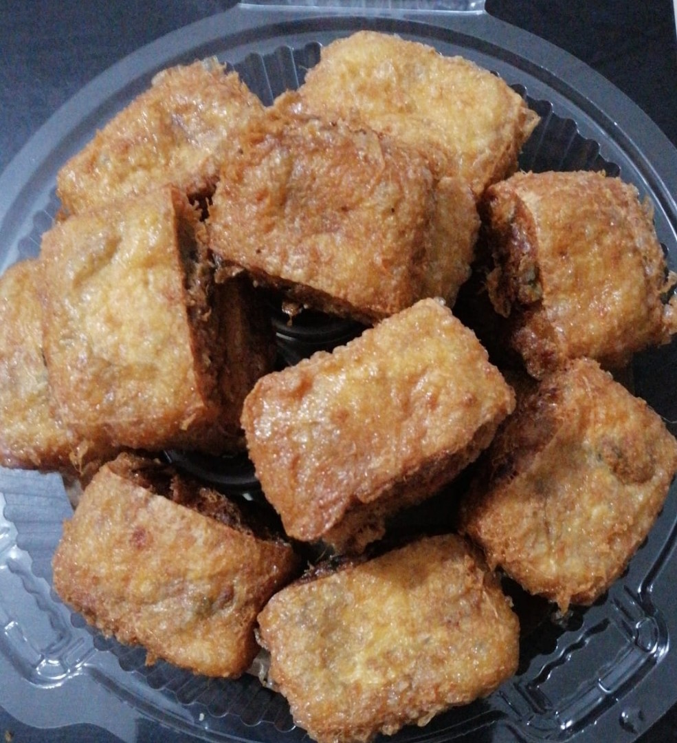 Tahu Bagedil with Spicy Sambal kicap, Food & Drinks, Local Eats on ...
