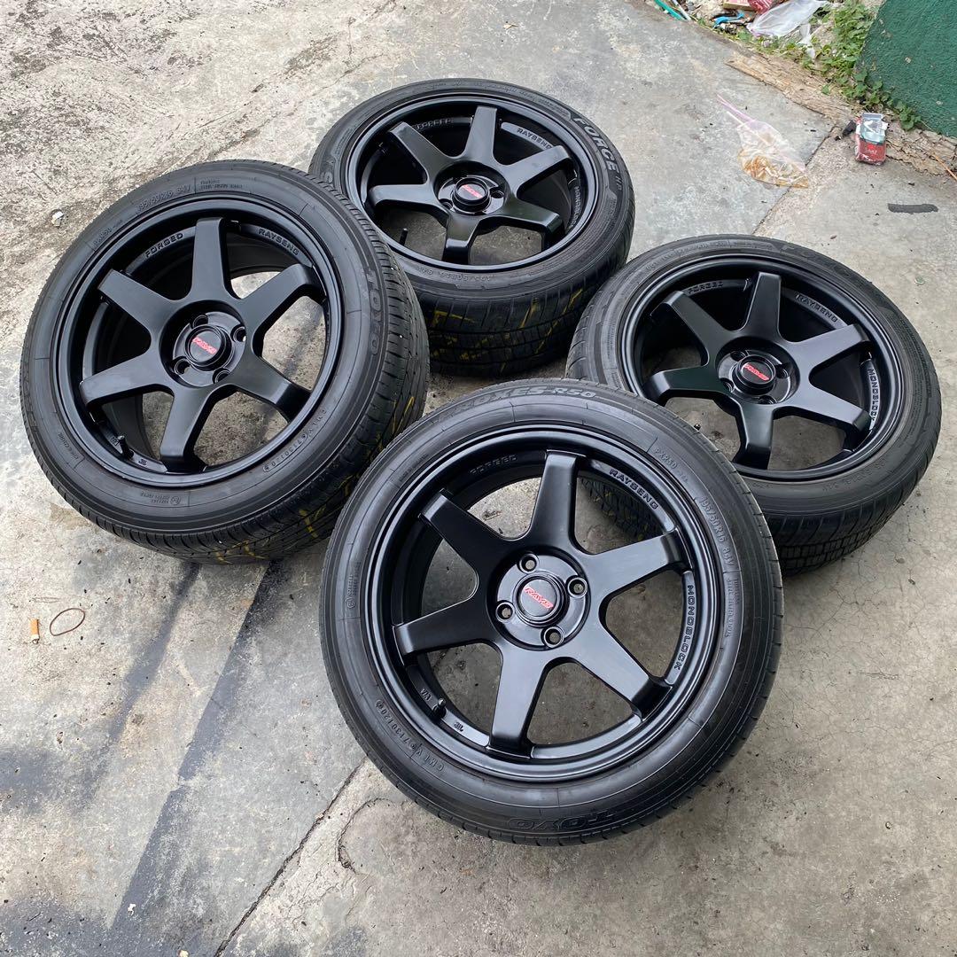TE37 SL 16 INCH, Auto Accessories on Carousell