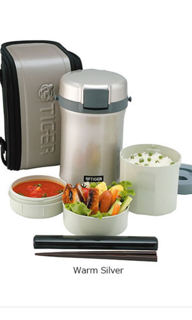 Tiger stainless steel lunch box, Furniture & Home Living, Kitchenware ...
