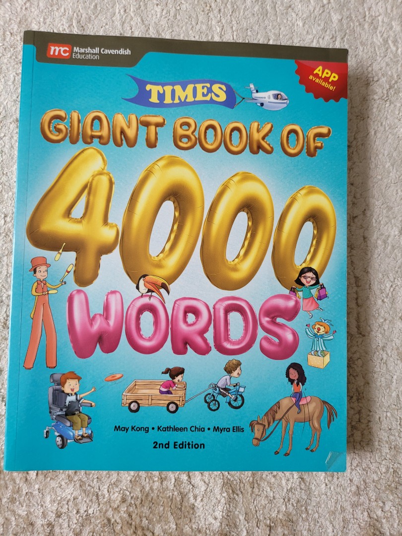 Times Giant Book of 4000 Words, 2nd Edition, Hobbies & Toys, Books ...