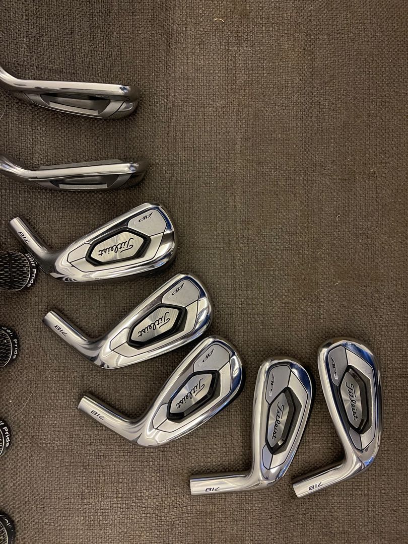 TITLEIST 718 AP3 4-Pw (with AMT S300 shaft), Sports Equipment, Sports & Games, Golf on Carousell