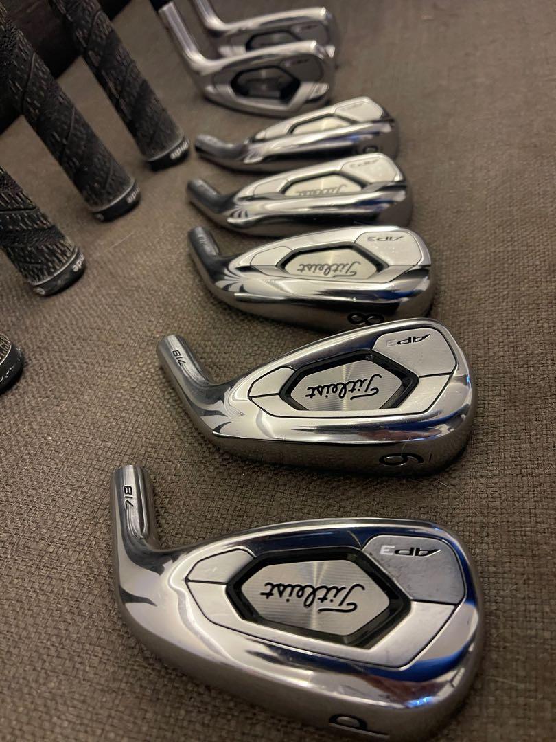 TITLEIST 718 AP3 4-Pw (with AMT S300 shaft), Sports Equipment, Sports ...