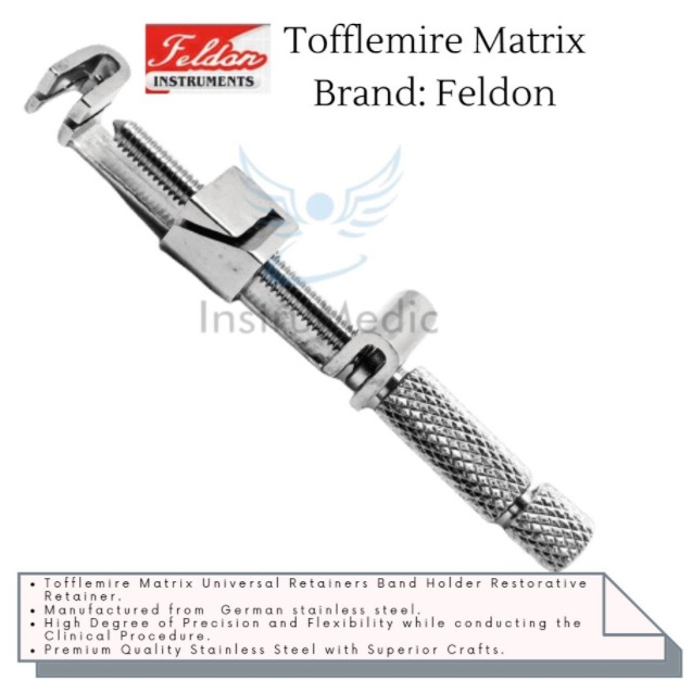 Tofflemire Matrix Band (Brand: Feldon Instruments), Health & Nutrition ...