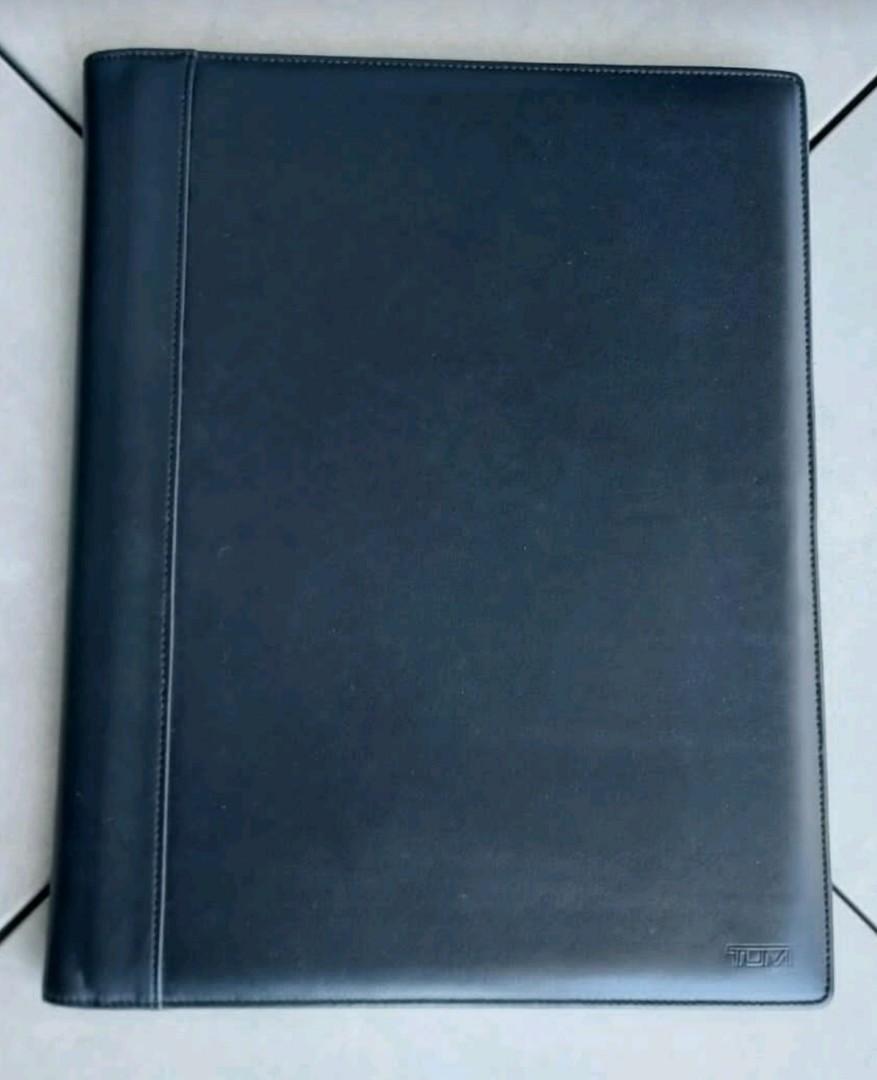 Tumi Alpha Leather A4 Notebook, Hobbies & Toys, Stationery & Craft ...