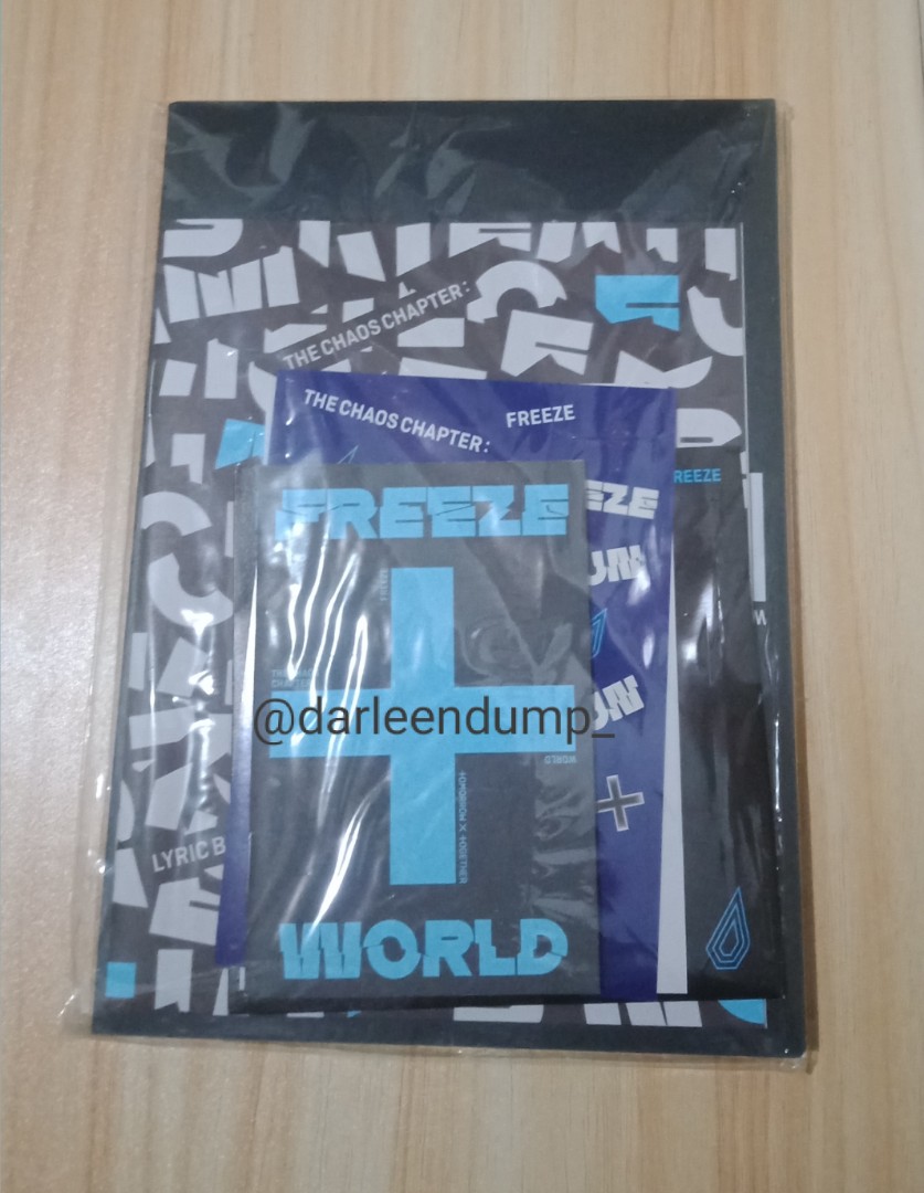 txt tcc: freeze world version album, Hobbies & Toys, Music & Media, CDs ...