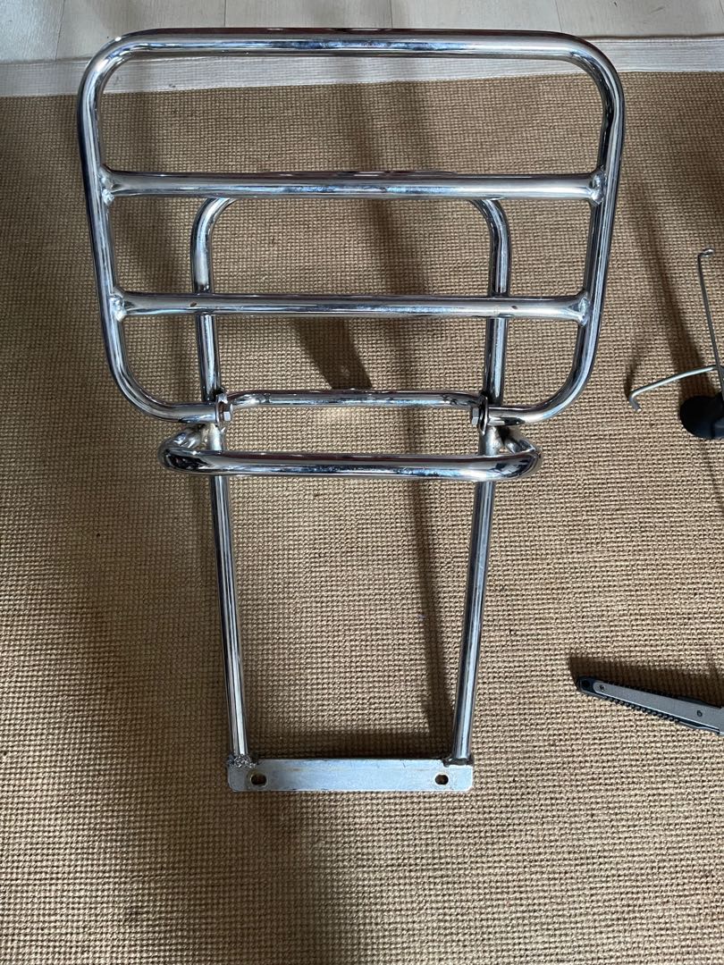 Vespa Rear Rack PX, Motorcycles, Motorcycle Accessories on Carousell