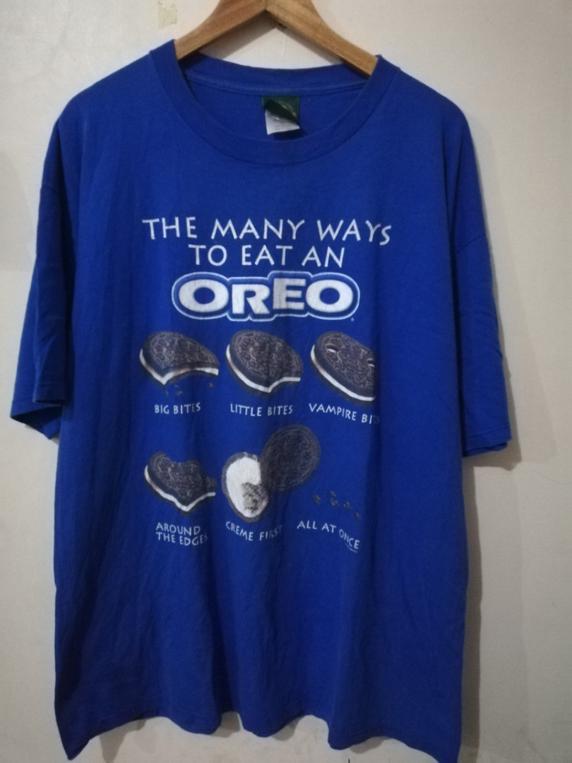 Vintage 1996 OREO shirt, Men's Fashion, Tops & Sets, Tshirts & Polo ...