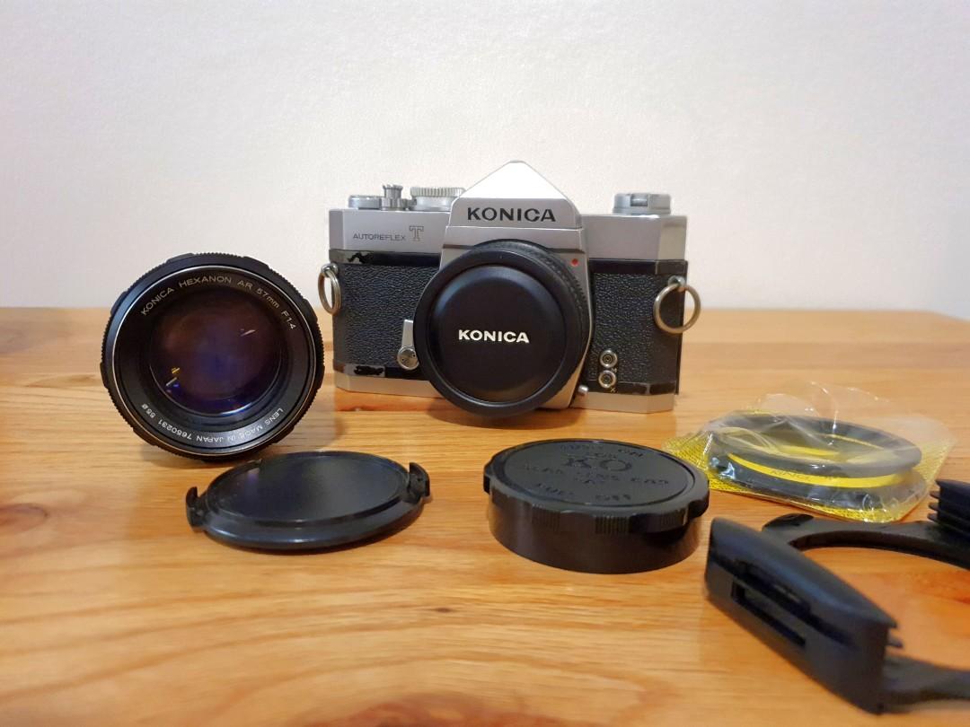 Vintage Konica Camera, Photography, Cameras on Carousell
