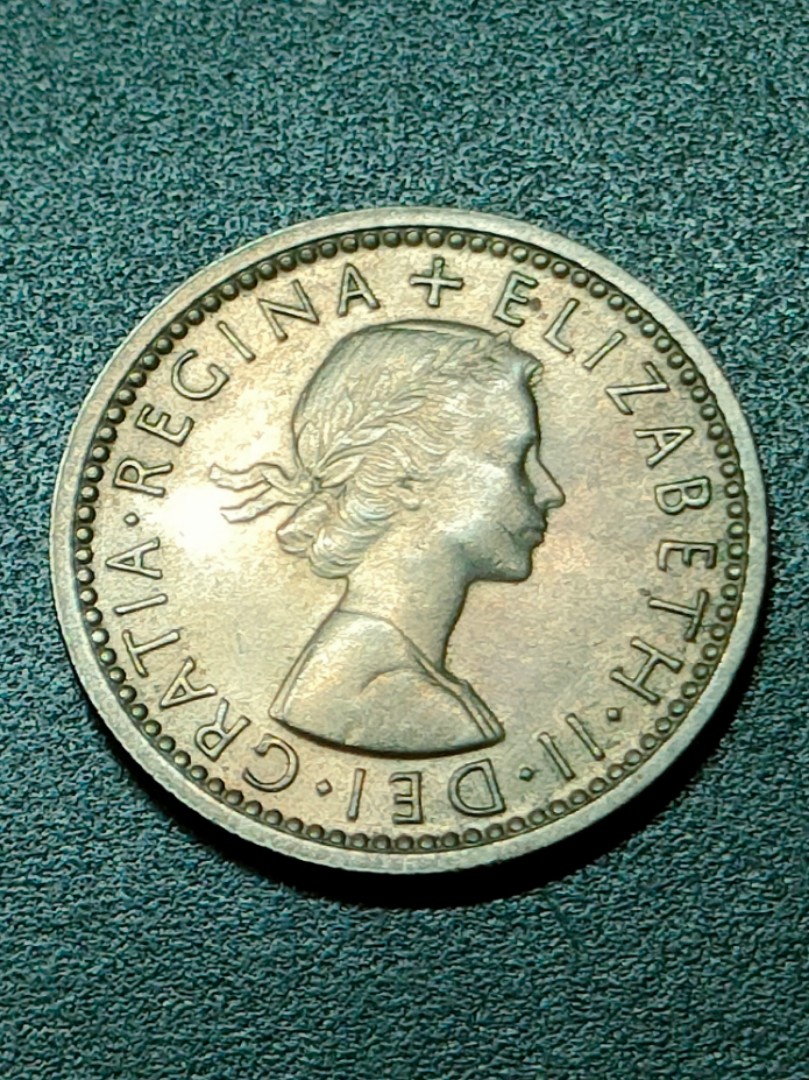 Vintage UK Queen Elizabeth II 6 Pence 1962 UNC, Hobbies & Toys ...