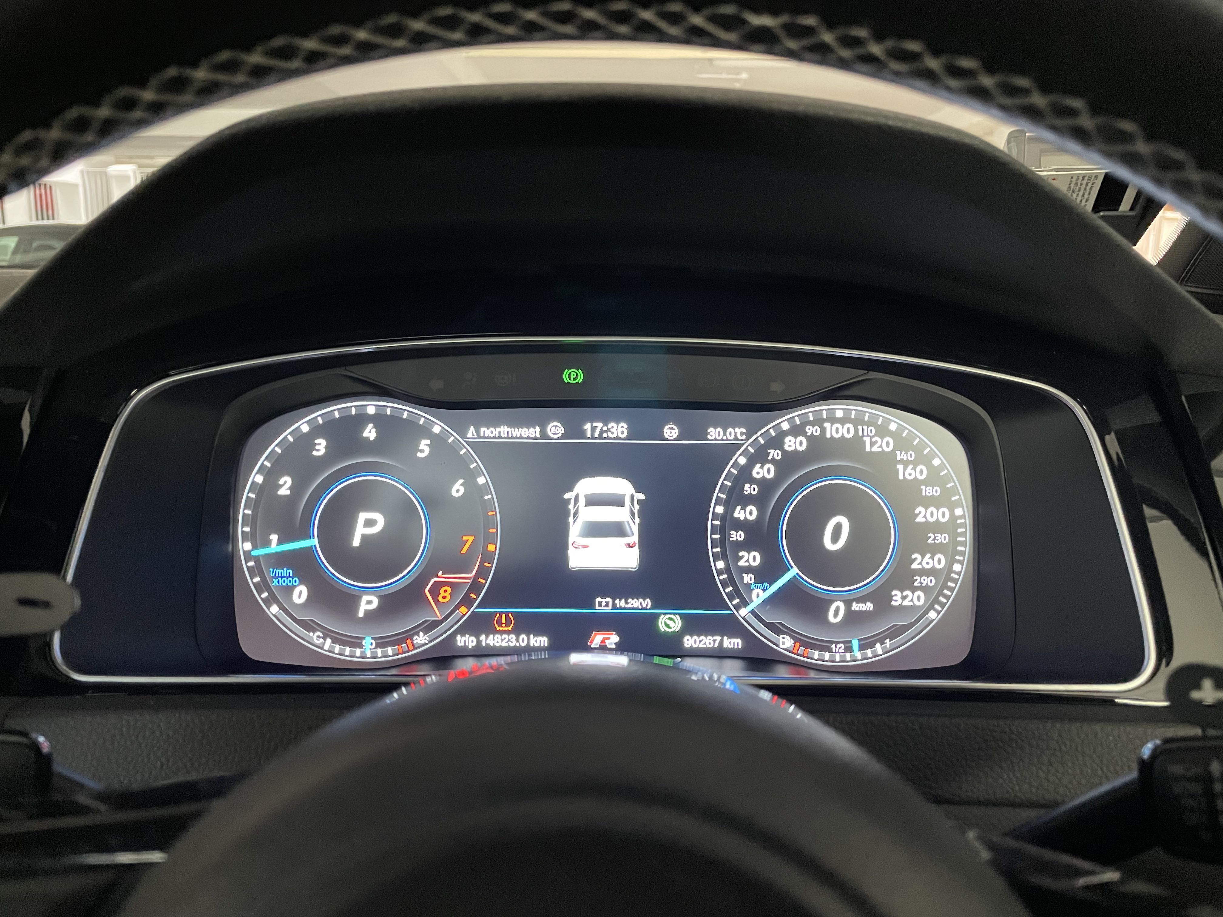 Virtual cockpit for Volkswagen Golf MK7/7.5, Car Accessories ...