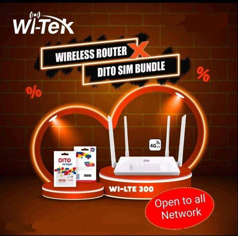 Wi-TEk Communication Solution WI-LTE300 4G LTE Router / Sim Card Router ...