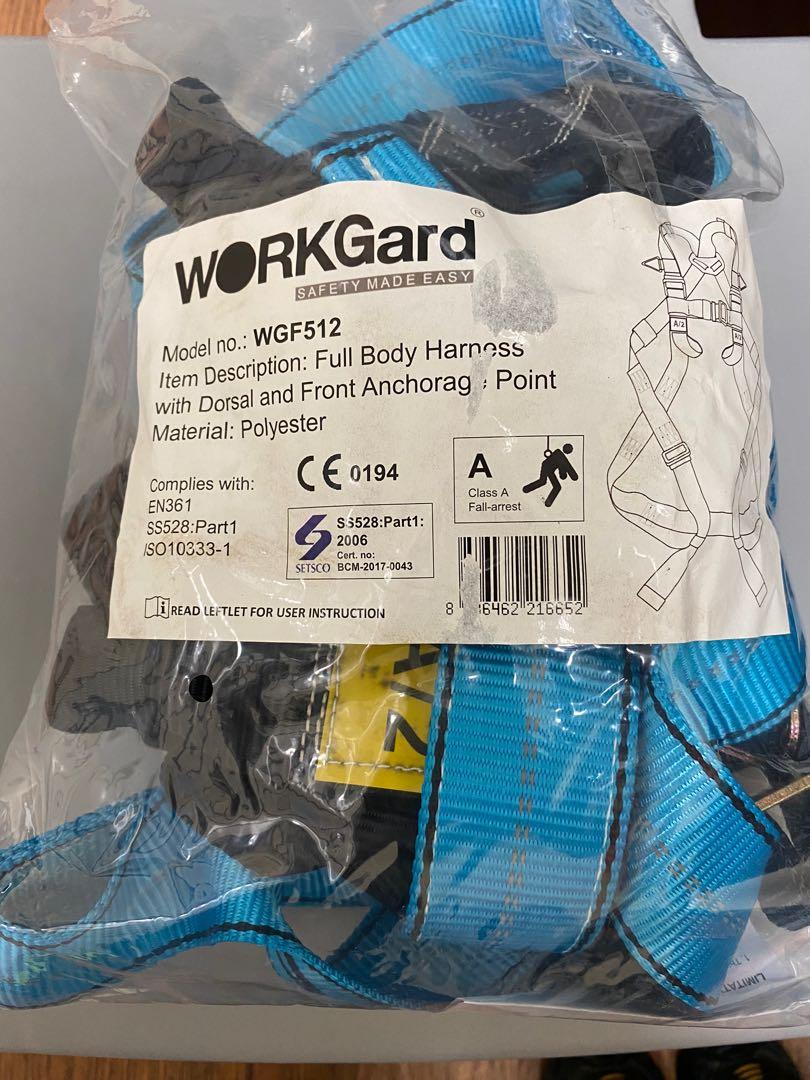 WORKGard Full Body Harness With CONNECTING LANYARD, Everything Else on ...