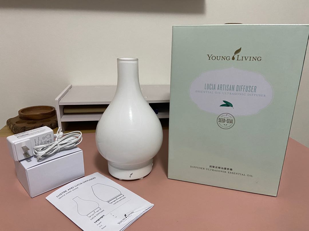 Young Living Lucia Artisan Diffuser, Beauty & Personal Care, Bath ...