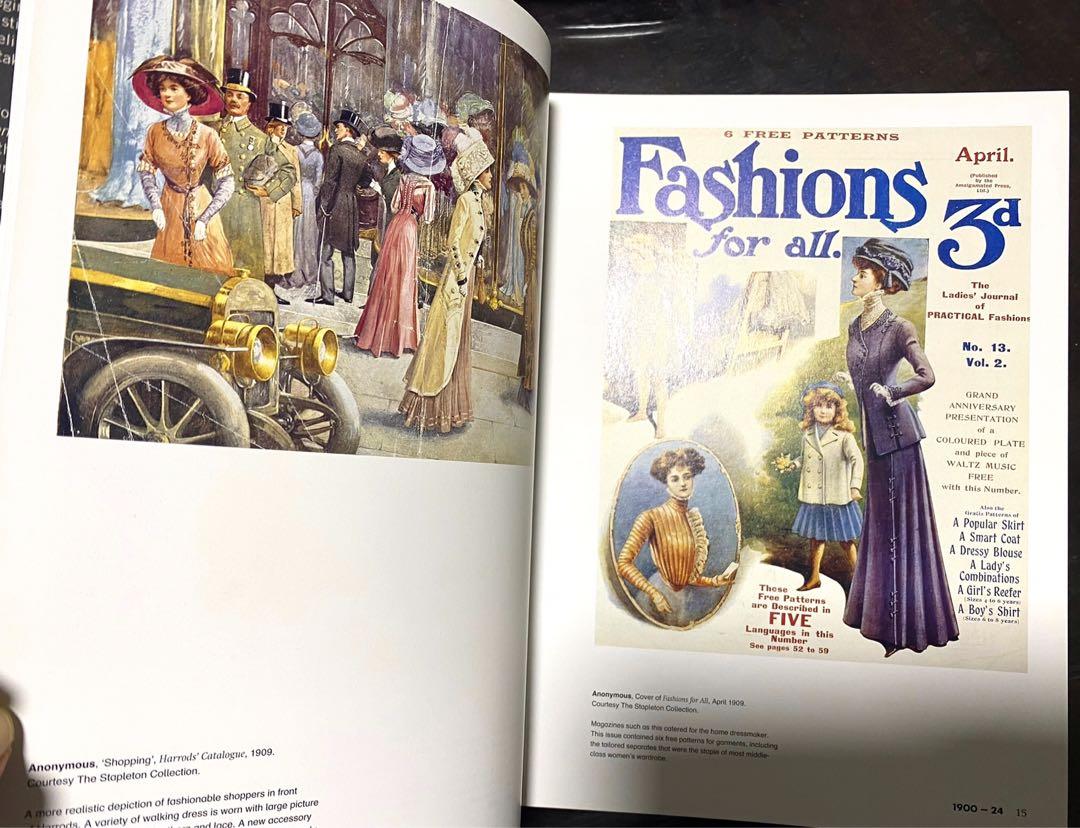 100 years of Fashion Illustration book, Hobbies & Toys, Books ...