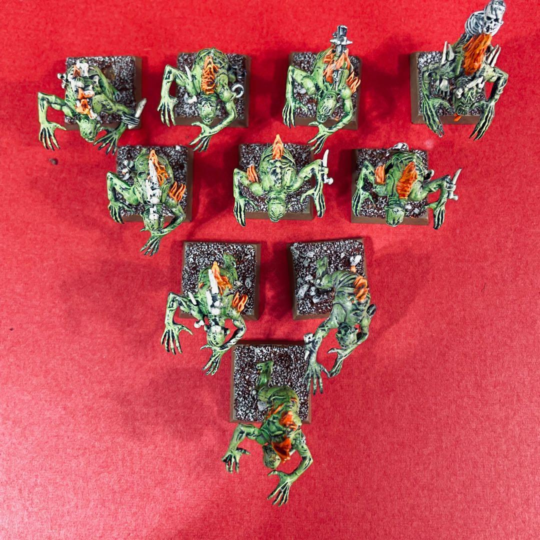 10 nicely painted Warhammer Death Crypt Ghouls Age of Sigmar AoS ...