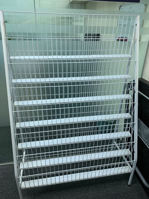 7 tier book rack, Furniture & Home Living, Furniture, Shelves, Cabinets ...