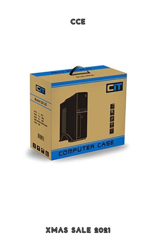 80%OFF CiT S012B Slim Micro ATX/ITX Case for 300W Power Supply Unit ...