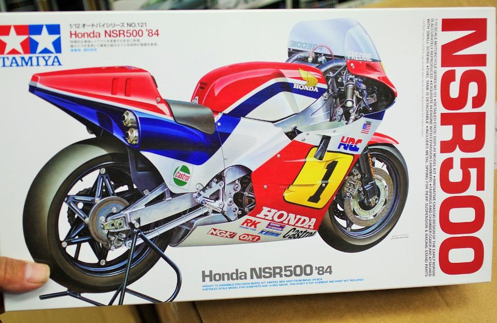 全新 -田宮-TAMIYA-14121- 1/12-Honda-本田-NSR 500 1984-M-077, 興趣及遊戲, 玩具 & 遊戲類 - Carousell