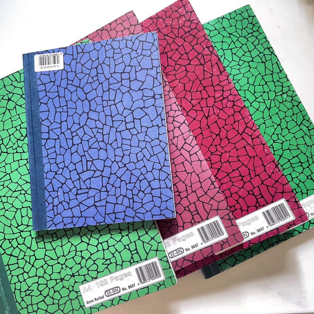 A4 Hardcover Single Line Books, Hobbies & Toys, Stationery & Craft ...