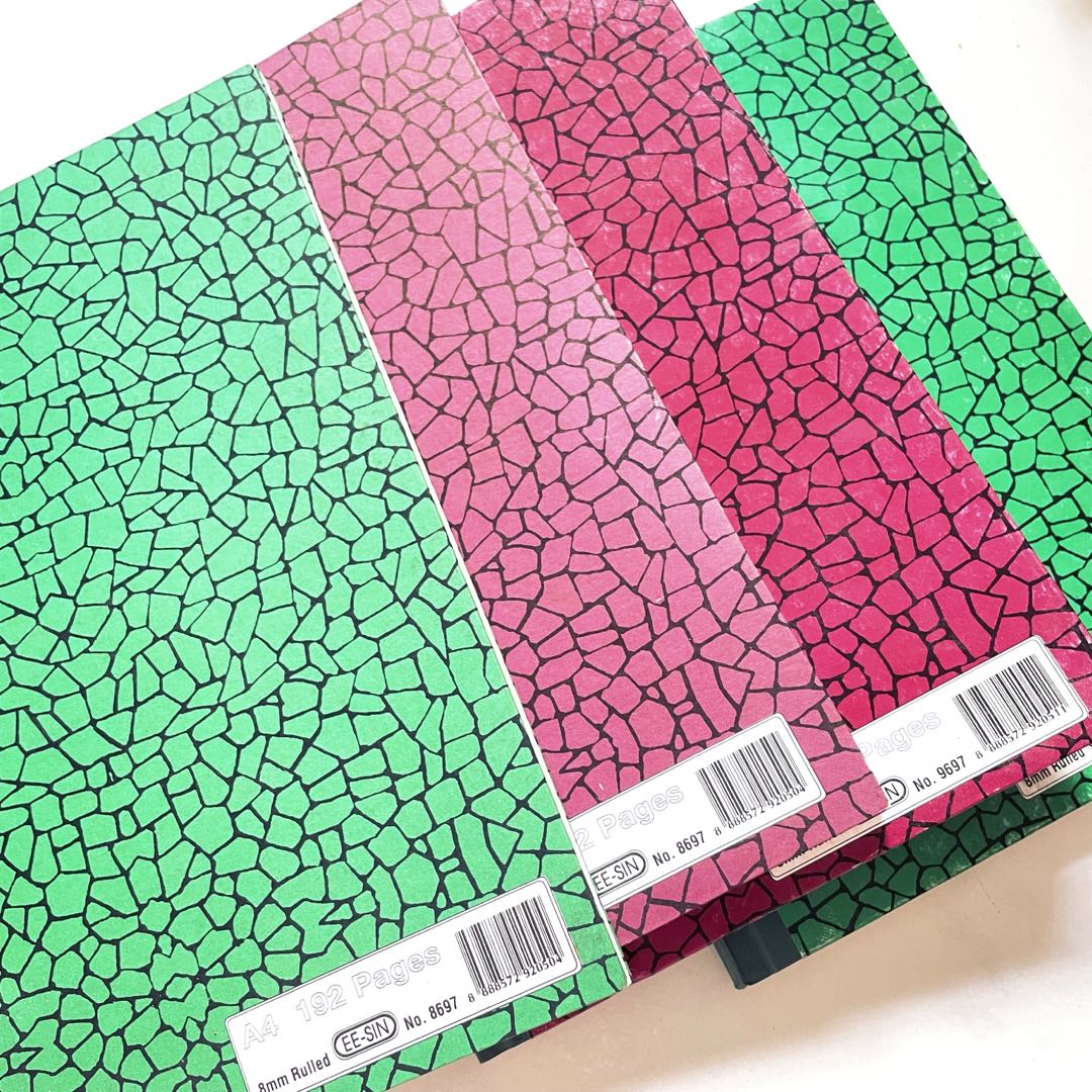 A4 Hardcover Single Line Books, Hobbies & Toys, Stationery & Craft ...