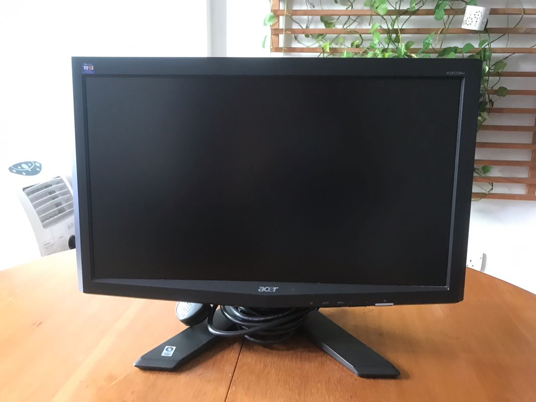 Acer X203H 50.8 cm (20") 1600 x 900 pixels Black, Computers & Tech ...