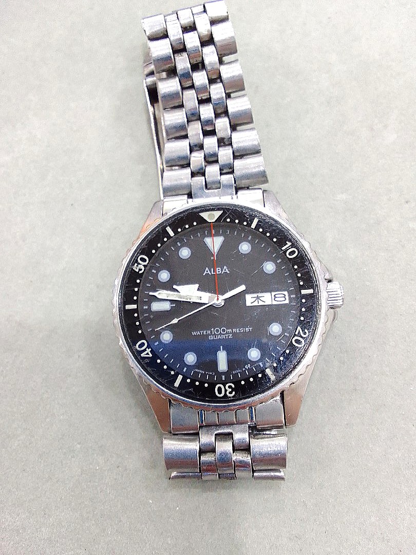 ALBA diver by seiko, Luxury, Watches on Carousell
