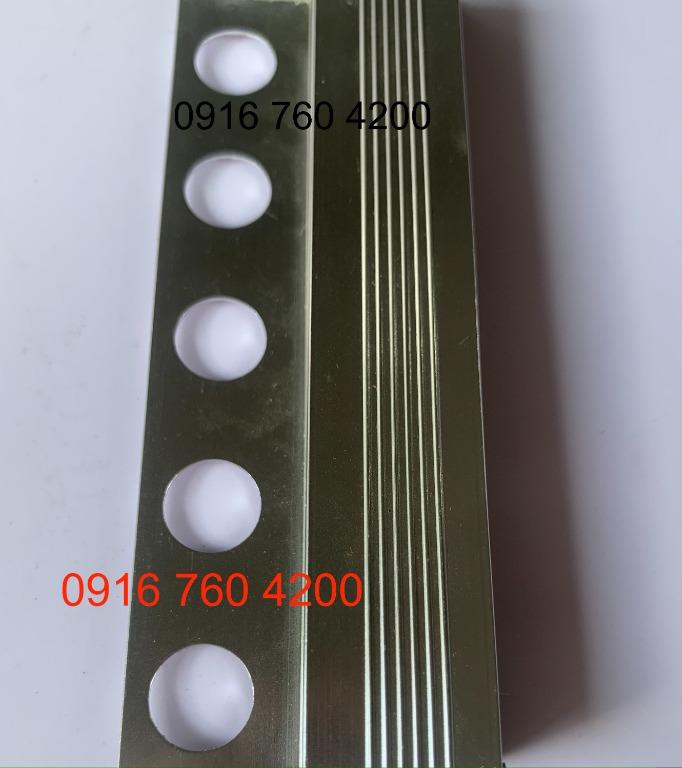 ALUMINUM Stair Nosing, F-type, Furniture & Home Living, Outdoor ...