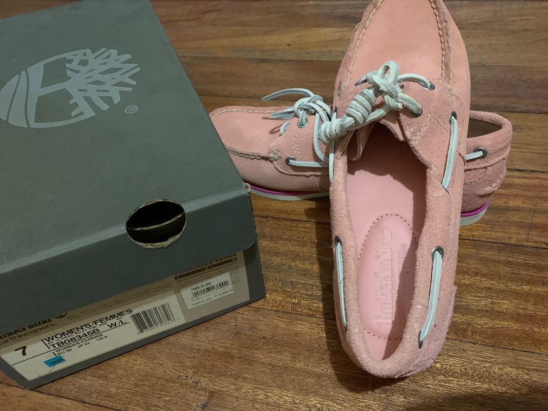 Authentic Timberland, Women's Fashion, Footwear, Loafers on Carousell