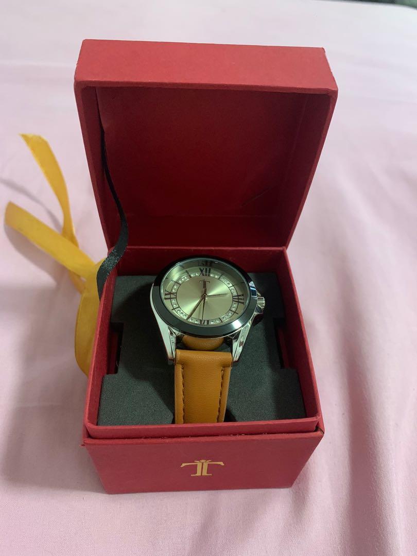 [Tomato Time] Analog brown strap watch, Luxury, Watches on Carousell